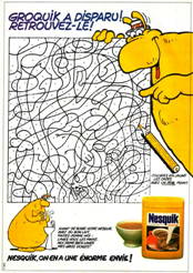 Groquik, la mascotte du chocolat Nesquik des années 80 ! (Groquick ...